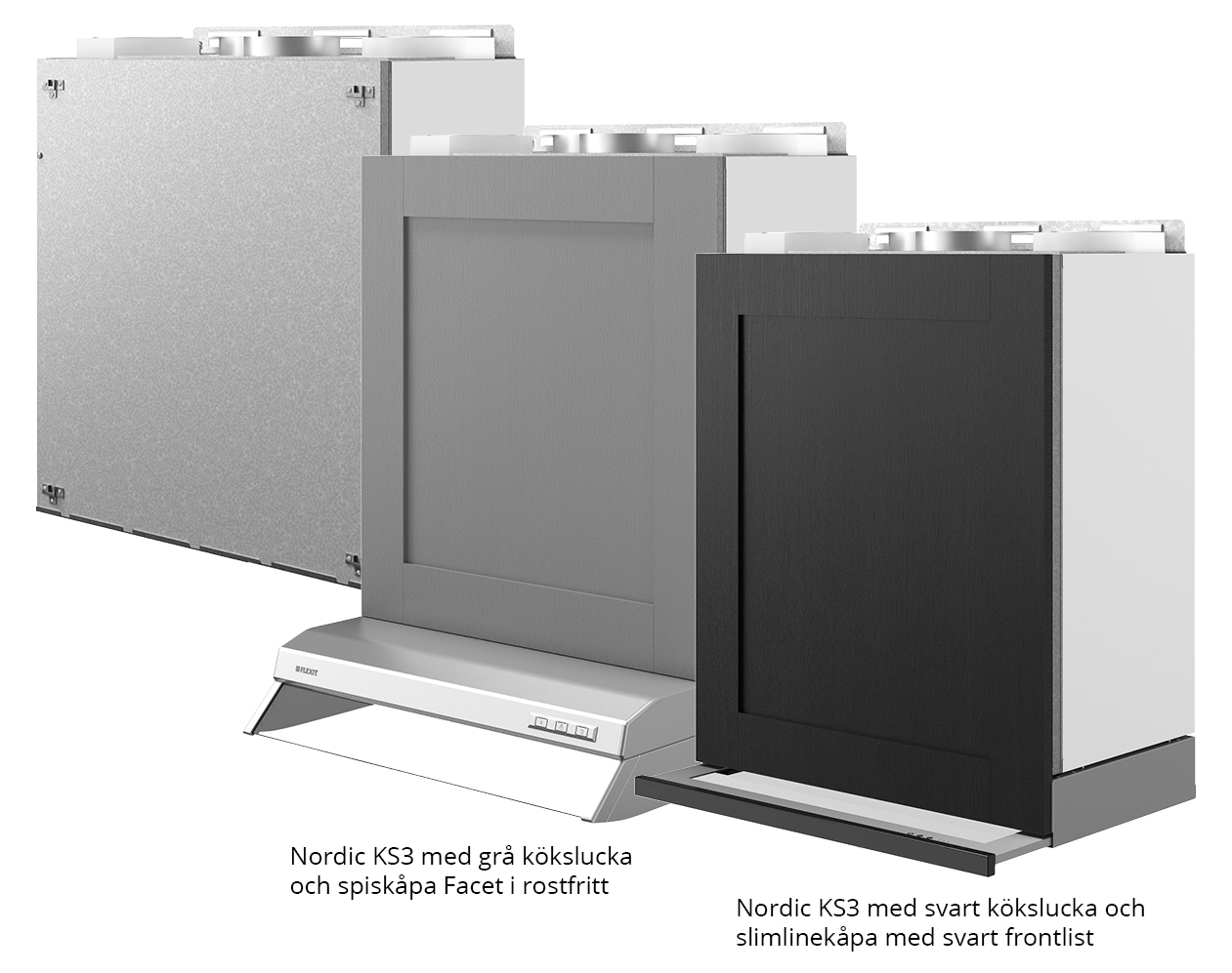 Nordic KS3 - nytt ventilationsaggregat som ersätter Flexit K2.1 Flexit