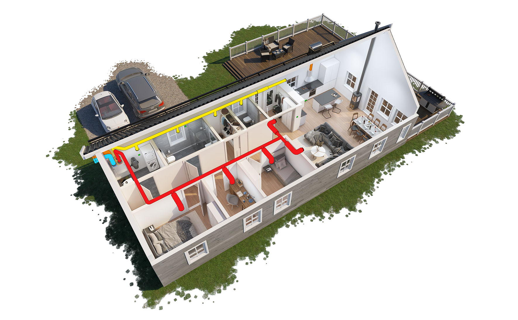 Balanserad ventilation (FTX) Flexit