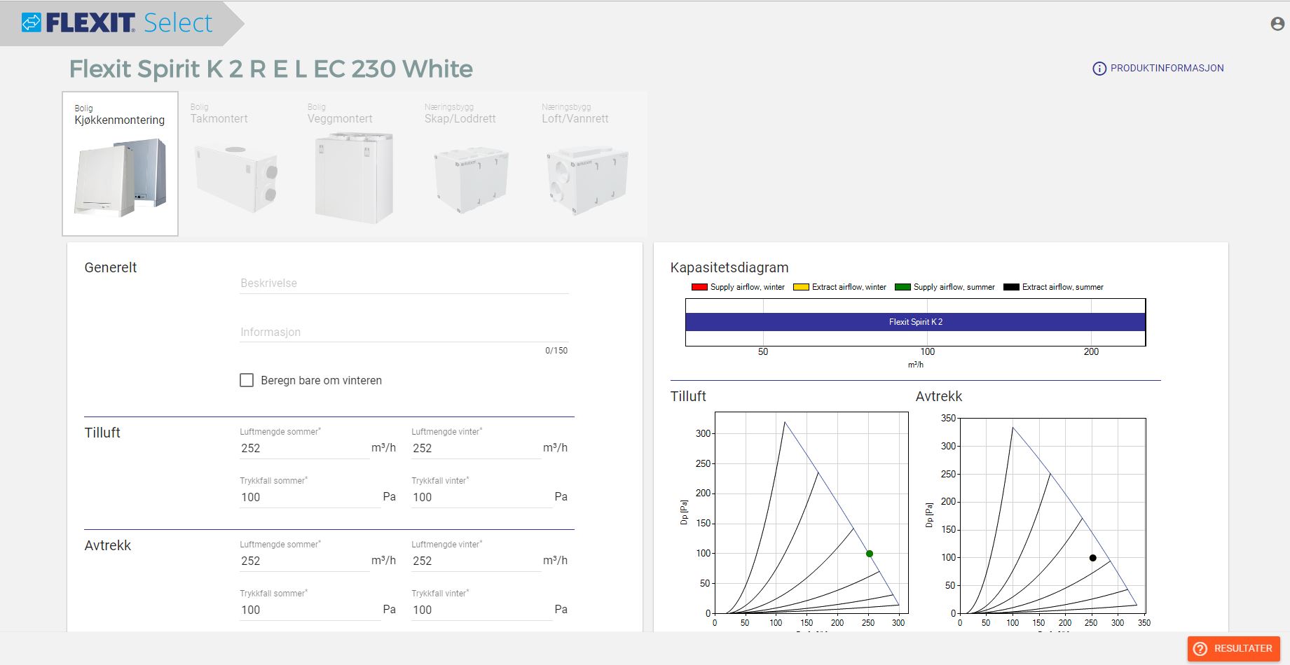 Calculation Tool Flexit