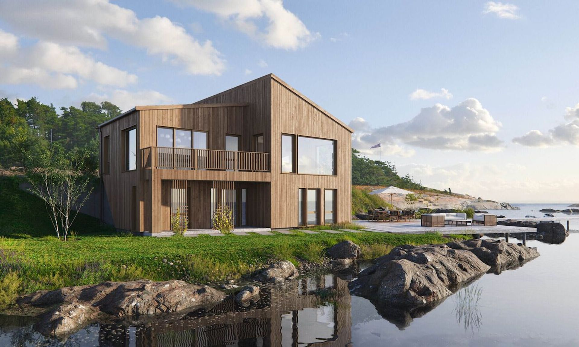 Blink Hus anbefaler inneklimasentralen EcoNordic for å klare energiklasse A Flexit